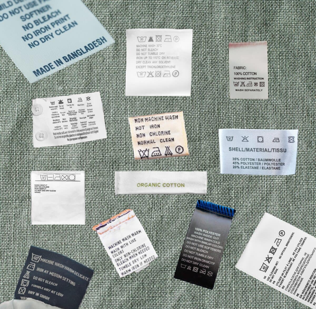How To Read Clothing Tags: Symbols, Fabrics & More