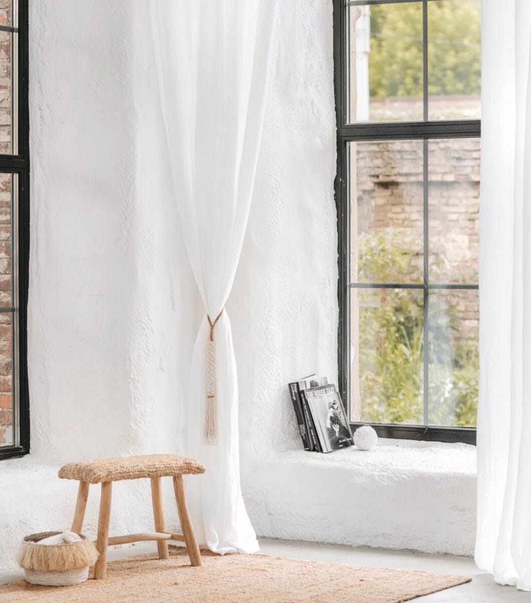 7 Organic & Sustainable Curtains to Dress Your Windows (Naturally)