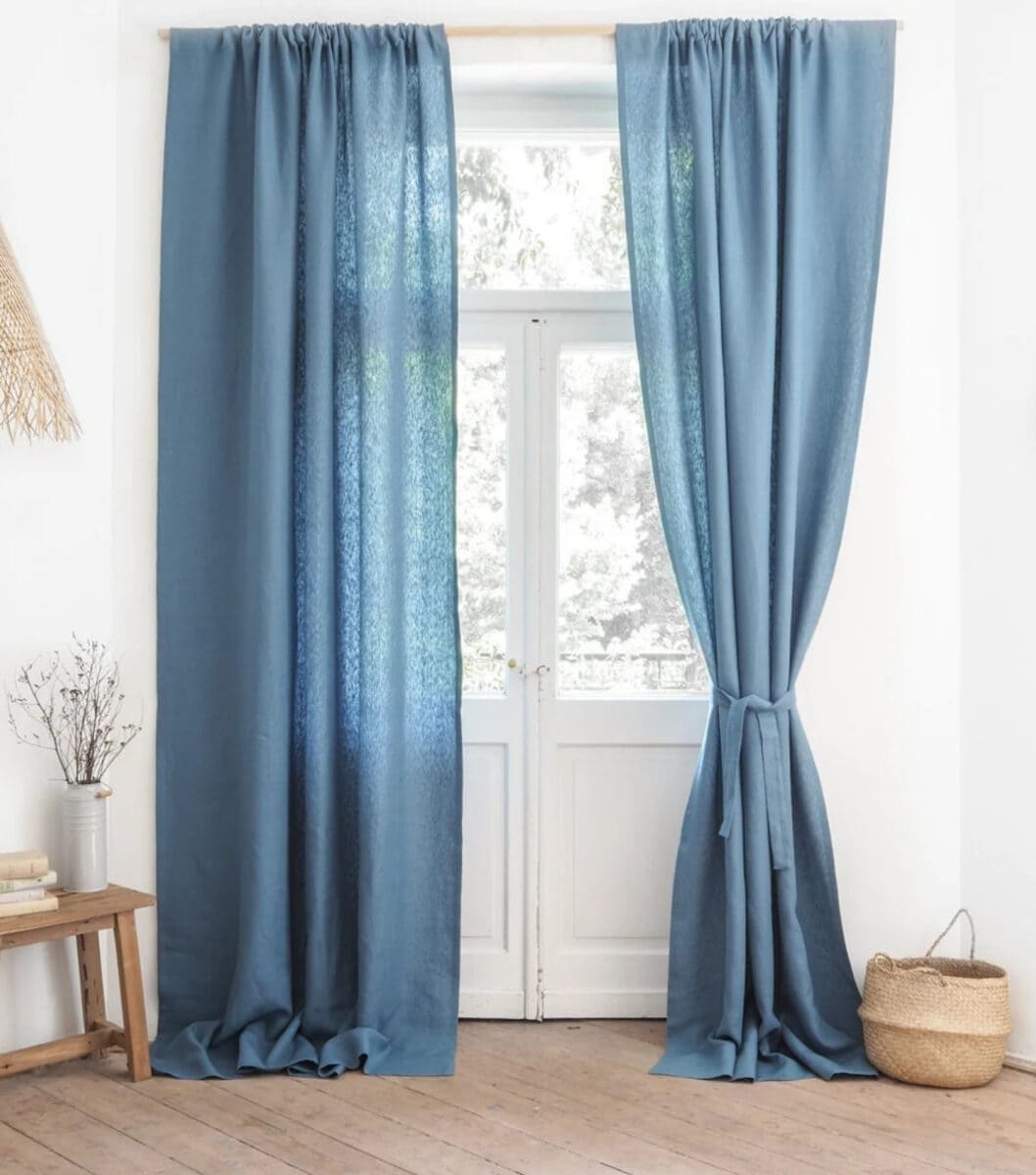 7 Organic & Sustainable Curtains to Dress Your Windows (Naturally)