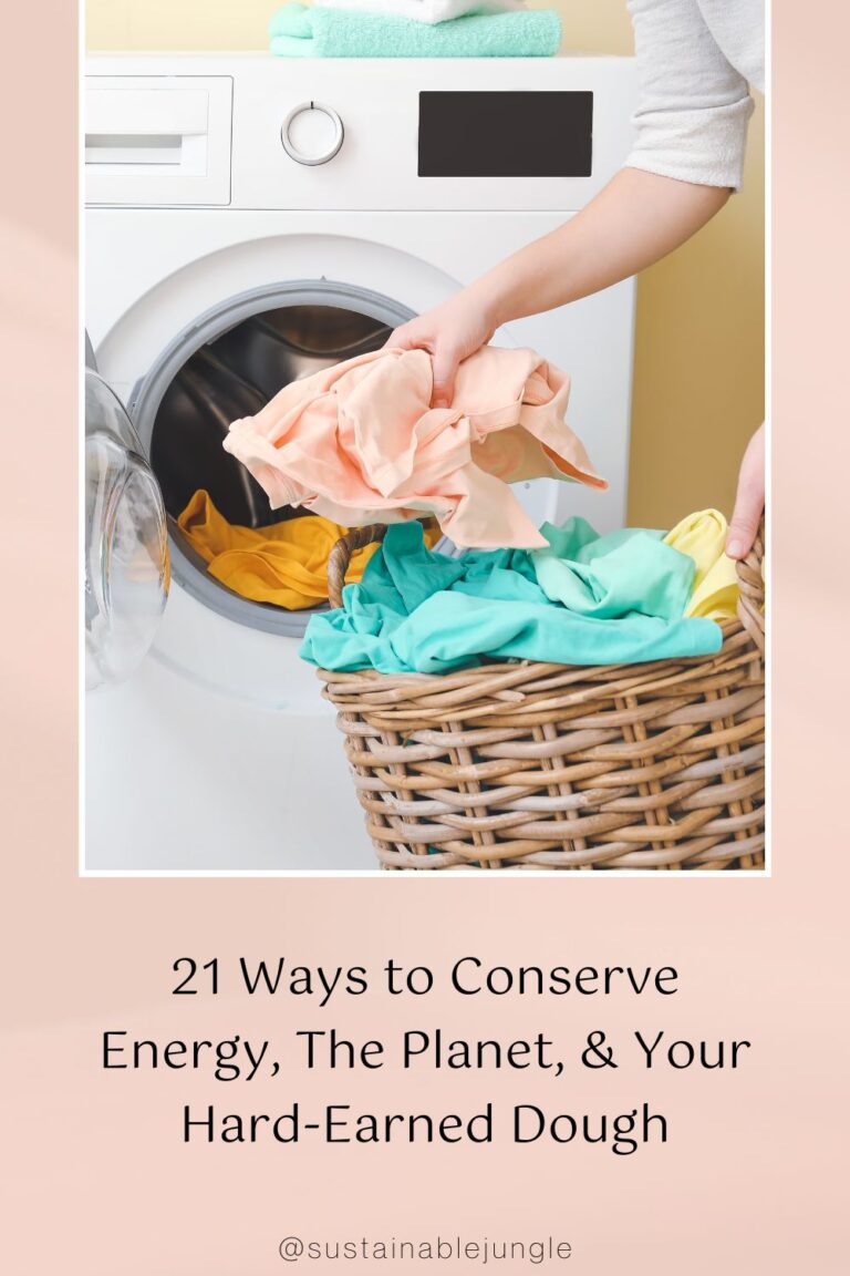 21 Ways To Conserve Energy, The Planet, & Your Hard-Earned Dough