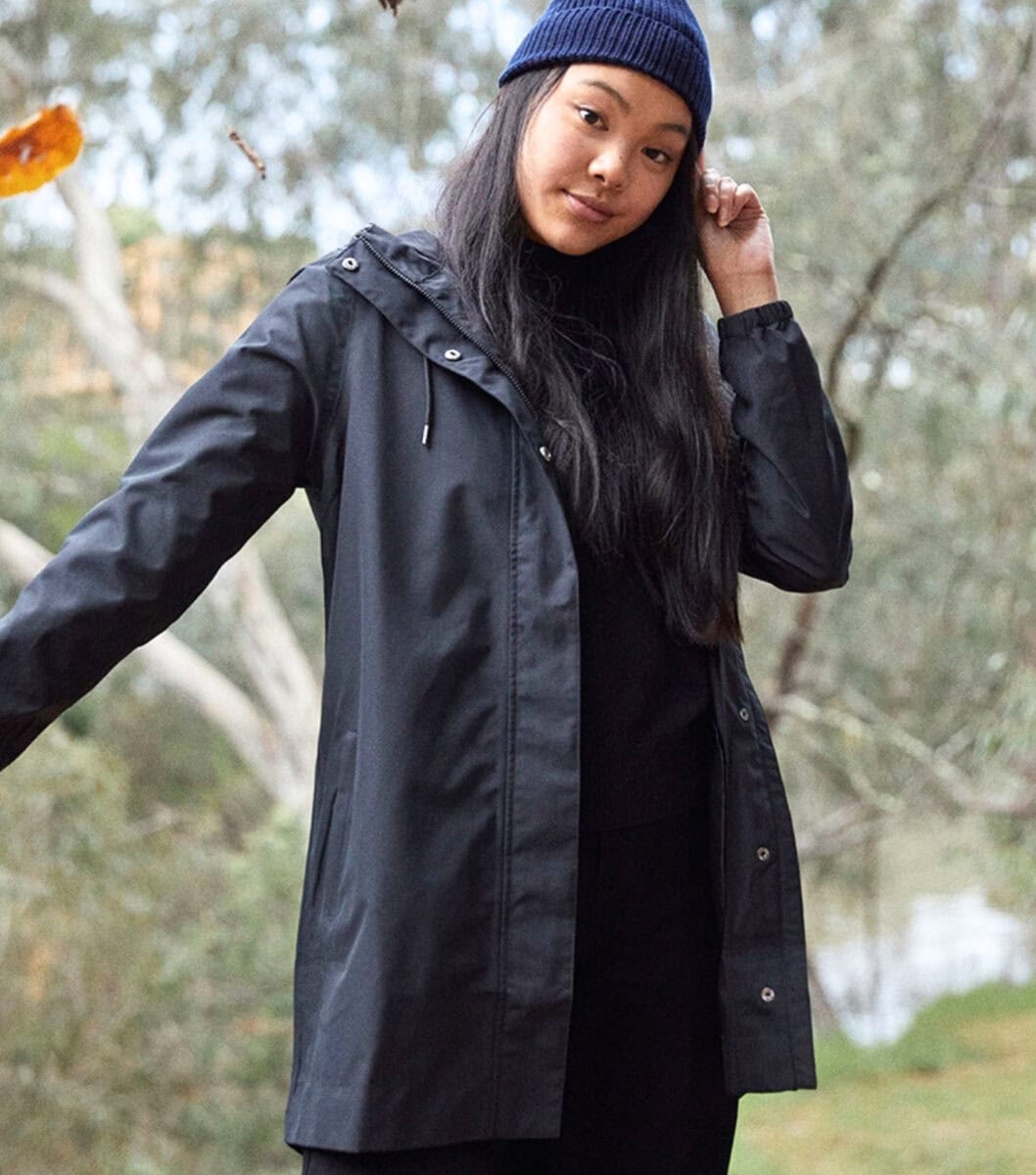 9 Sustainable Rain Jackets & Raincoats Turning Grey Days Green
