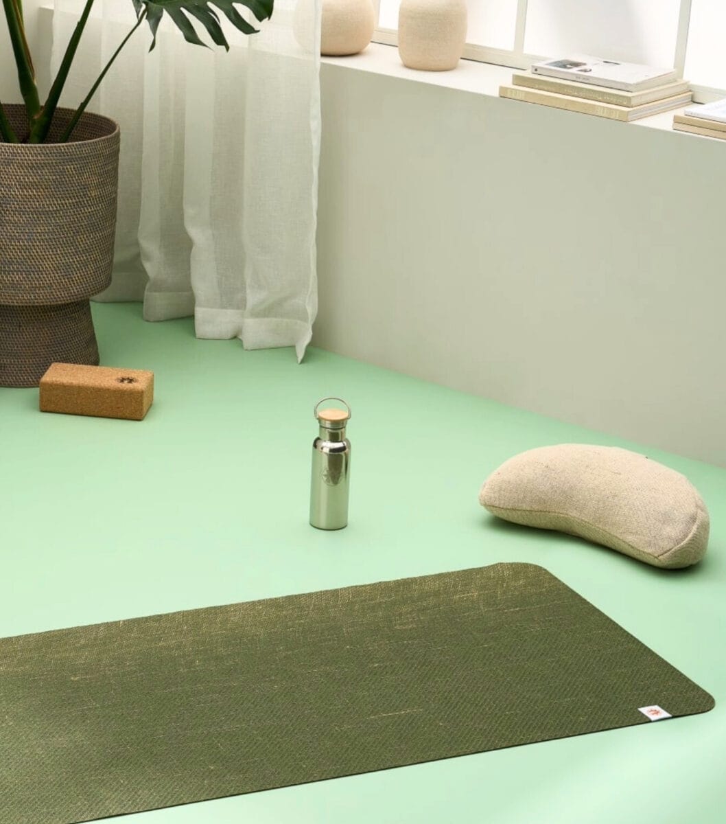 7 Sustainable Yoga Props & Accessories To Bolster Your Practice