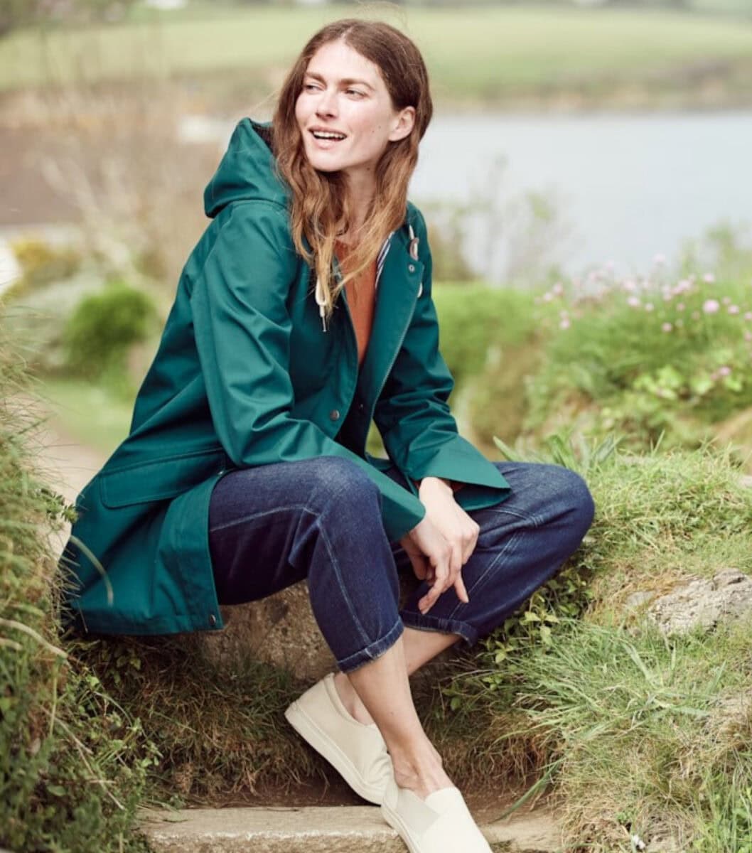9 Sustainable Rain Jackets & Raincoats Turning Grey Days Green