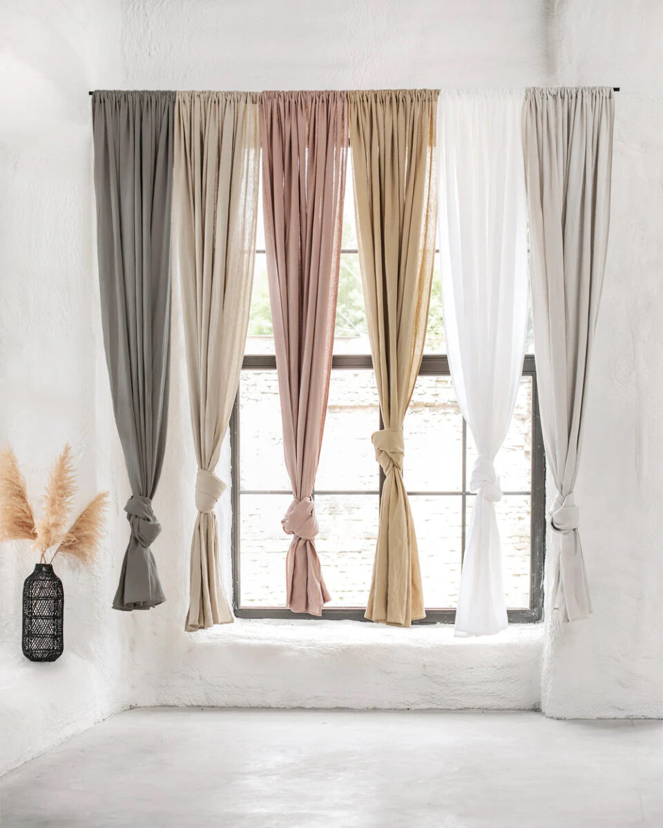 7 Organic & Sustainable Curtains to Dress Your Windows (Naturally)
