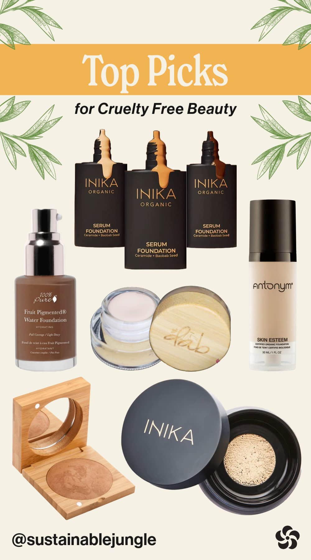 7 Vegan Foundations To Build Your Cruelty-Free Beauty Routine